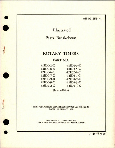 Illustrated Parts Breakdown for Rotary Timers - AirCorps Library