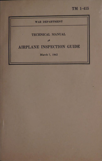 Technical Manual for Airplane Inspection Guide - AirCorps Library