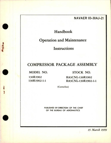 Operation and Maintenance Instructions for Compressor Package Assembly ...