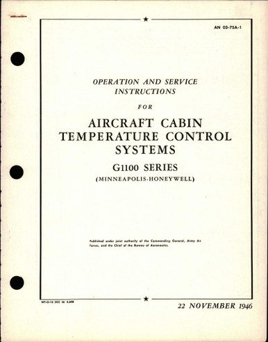 Operation and Service Instructions for Cabin Temperature Control ...