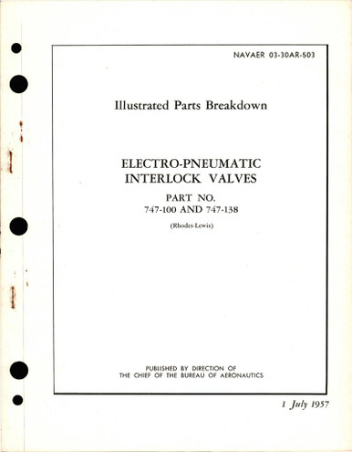 Illustrated Parts Breakdown for Elecrtro-Pneumatic Interlock Valves ...