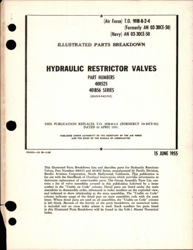 Illustrated Parts Breakdown for Hydraulic Restrictor Valves - Parts ...