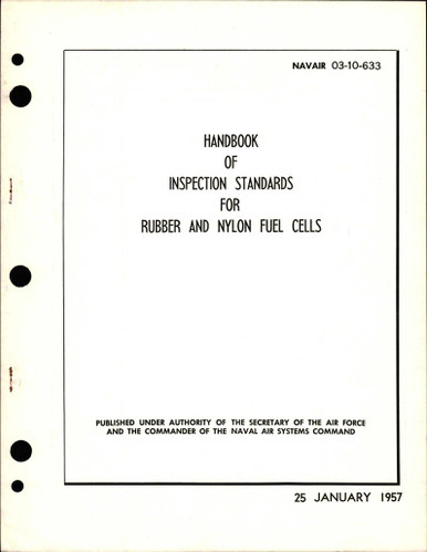 Handbook of Inspection Standards for Rubber and Nylon Fuel Cells ...