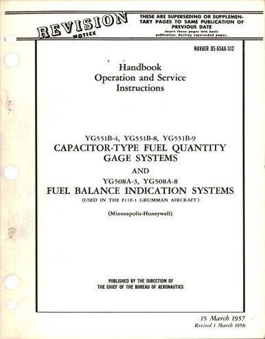 Revision to Operation and Service Instructions for Capacitor Type Fuel ...