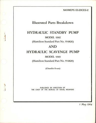 Illustrated Parts Breakdown for Hydraulic Standby Pump and Hydraulic ...