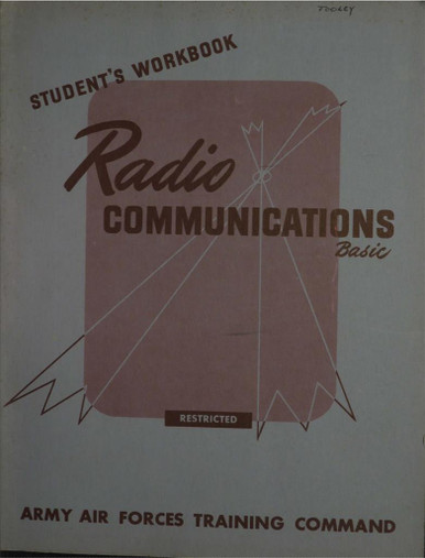 Student Workbook for Radio Communications - Basic - AirCorps Library