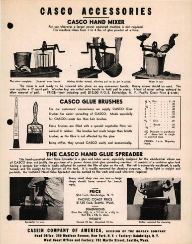 Casco Accessories, Hand Mixer, Glue Brushes, Hand Glue Spreader Price ...