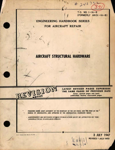 Engineering Handbook Series for Aircraft Repair for Aircraft Structural ...