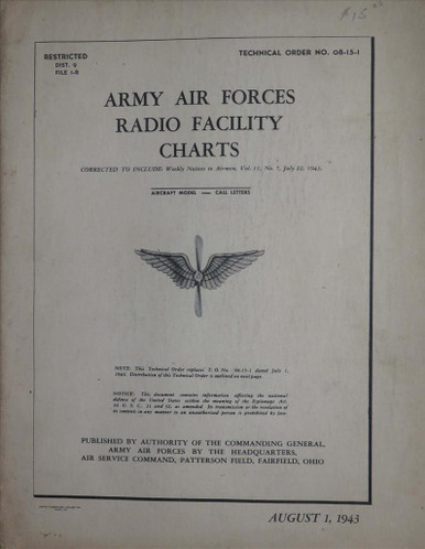 Army Air Forces Radio Facility Charts [dec24rascho33] - AirCorps Library