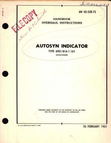 Overhaul Instructions for Autosyn Indicator Type 6901-B1A-1-1A1 ...