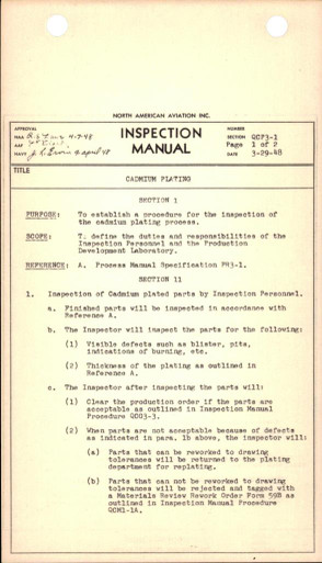 Cadmium Plating - AirCorps Library