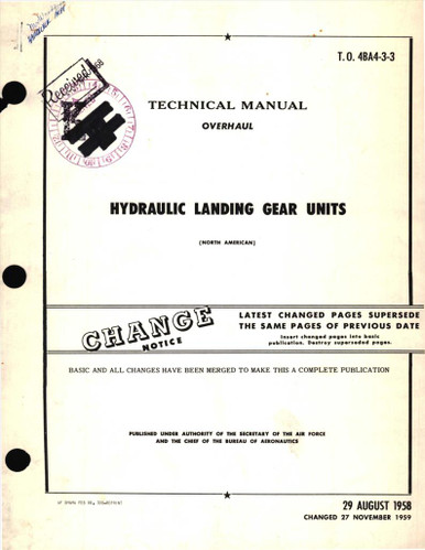 Overhaul for Hydraulic Landing Gear Units - AirCorps Library