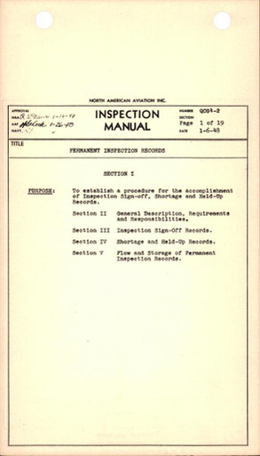 Permanent Inspection Records - AirCorps Library