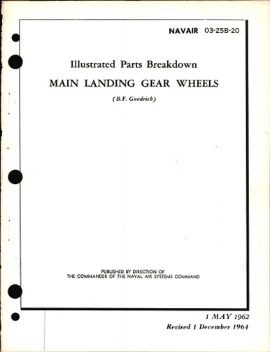 Illustrated Parts Breakdown for Main Landing Gear Wheels - AirCorps Library