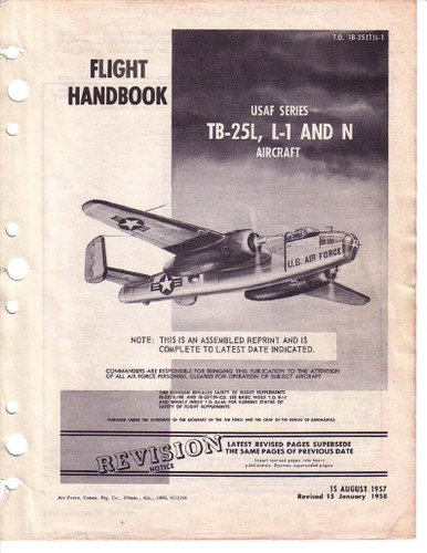 Flight Handbook - TB-25L - AirCorps Library