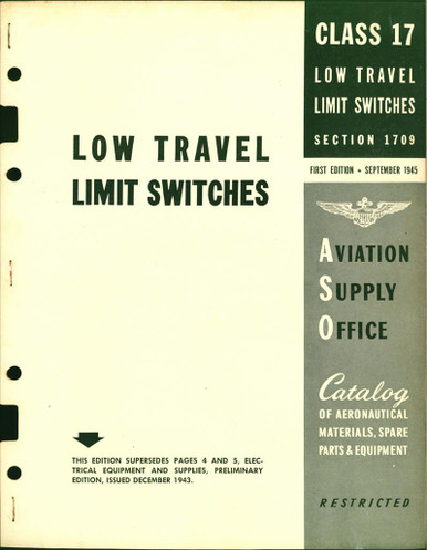 Low Travel Limit Switches - AirCorps Library