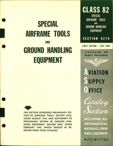 Special Airframe tools and Ground Handling Equipment - AirCorps Library