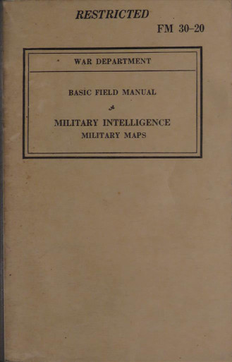Basic Field Manual for Military Intelligence Military Maps - AirCorps ...