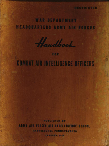 Handbook for Combat Air Intelligence Officers - AirCorps Library