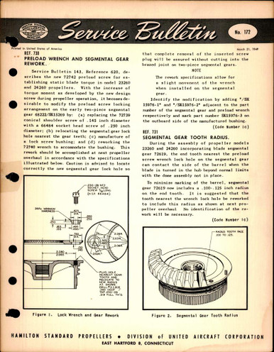 Preload Wrench and Segmental Gear Rework, Ref 730 - AirCorps Library