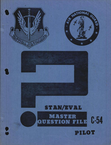 C-54 Pilot Master Question File - AirCorps Library