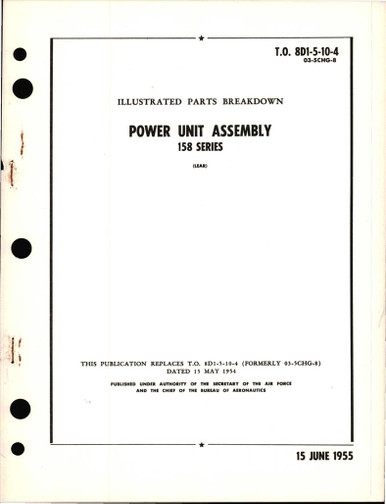 Illustrated Parts Breakdown for Power Unit Assembly 158 Series ...