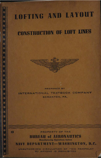 Lofting and Layout - Construction of Loft Lines - Bureau of Aeronautics ...