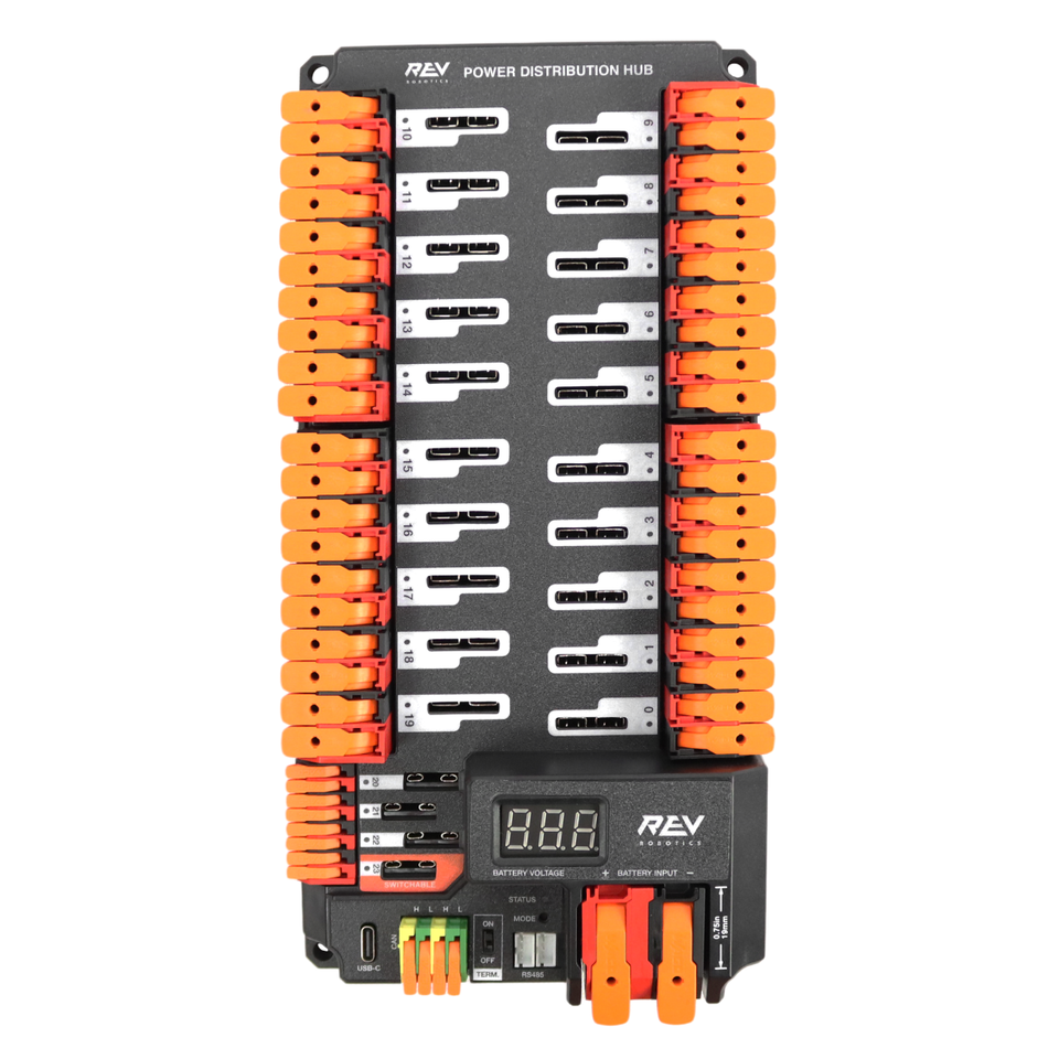 Power Distribution Hub - REV Robotics - Europe
