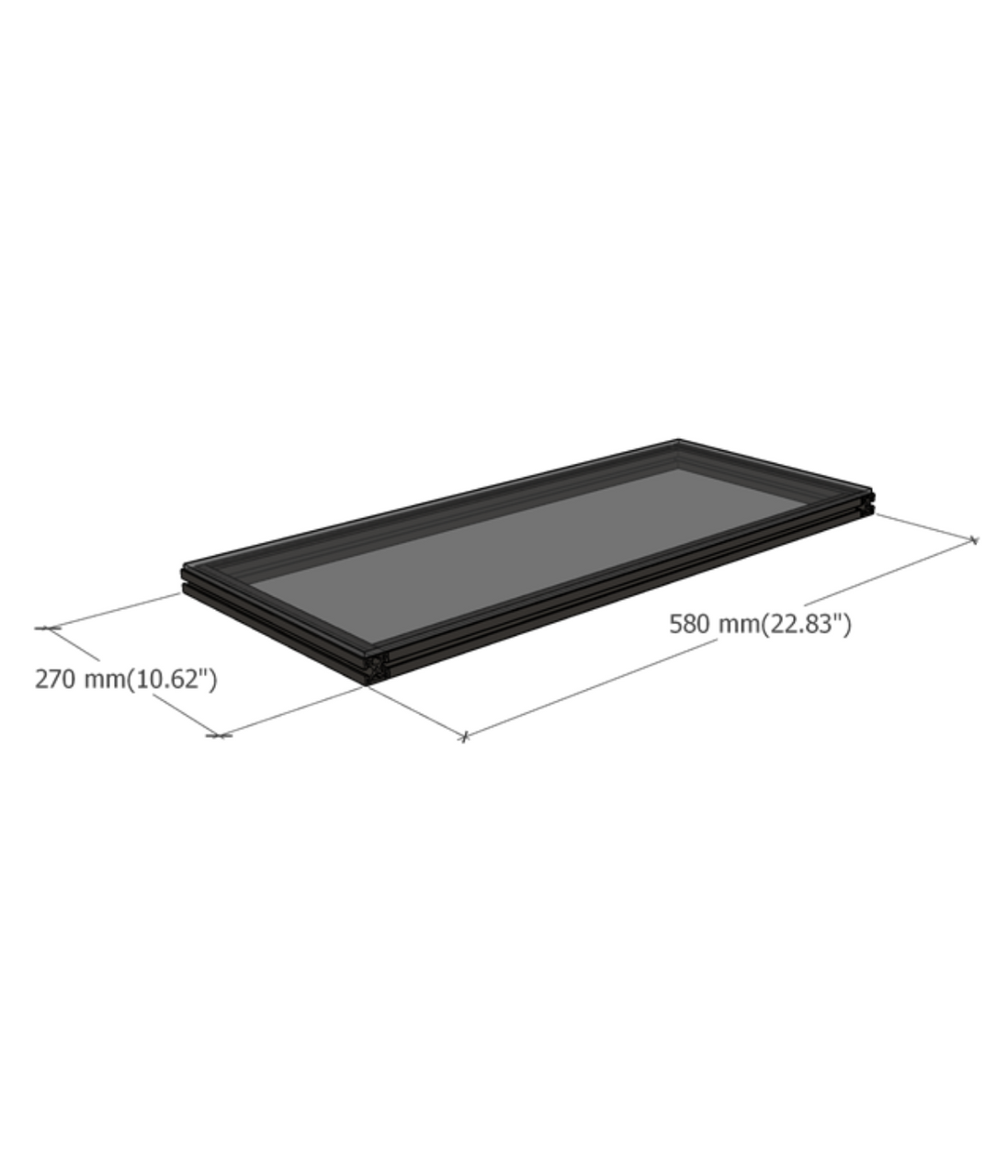 DF Series Adjustable Half Shelf
