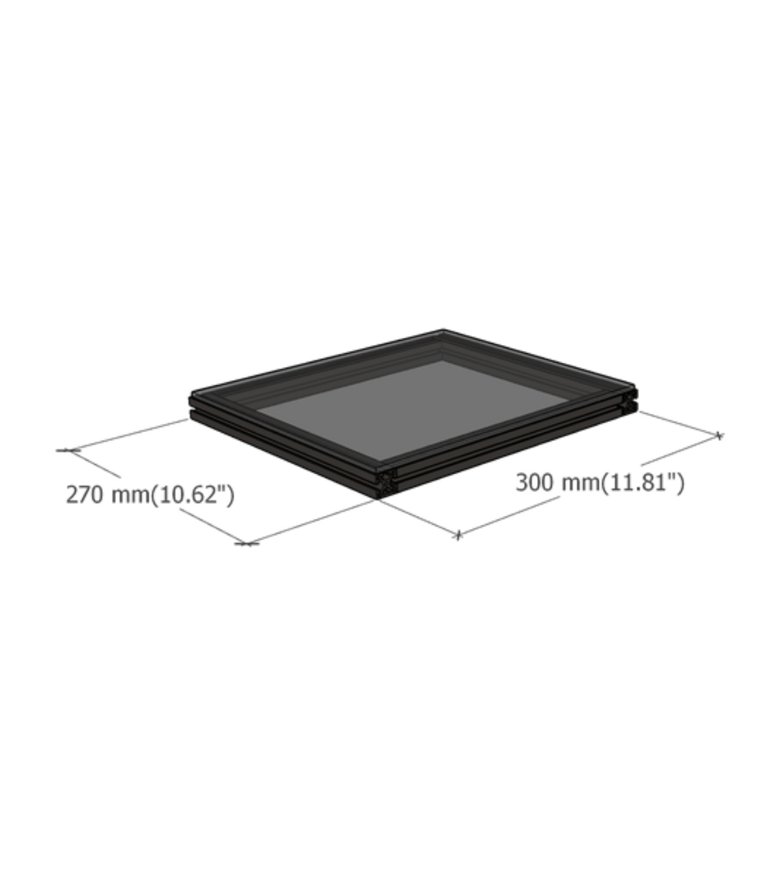 DF Series Adjustable Half Shelf