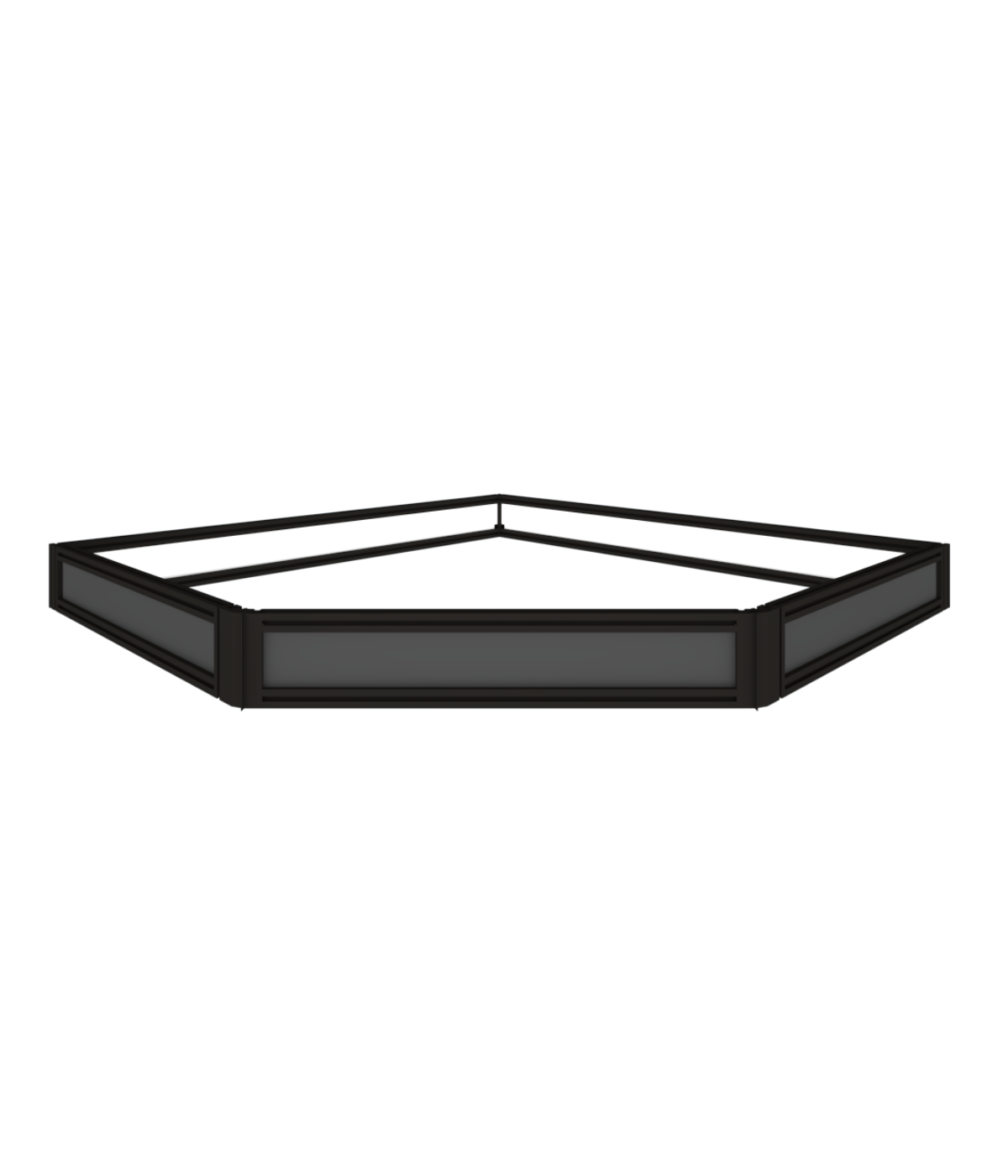 DF Series Corner 45° Display Risers