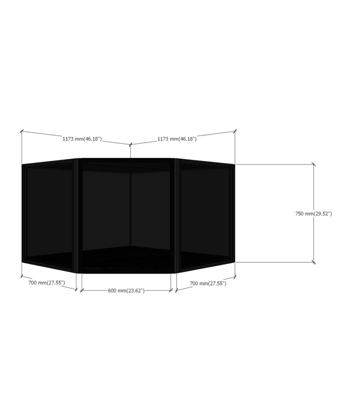 MAX70 45° Corner