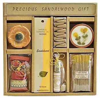 AUROSHIKHA SANDALWOOD GIFT SET - YEMAYA CHANGO