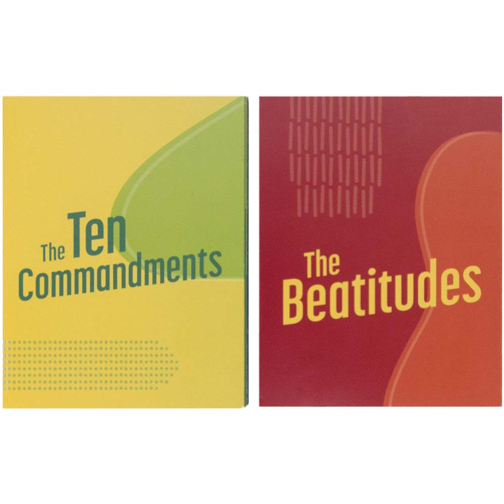 Ten Commandments and Beatitudes Foldout - Christian Science Online Shop