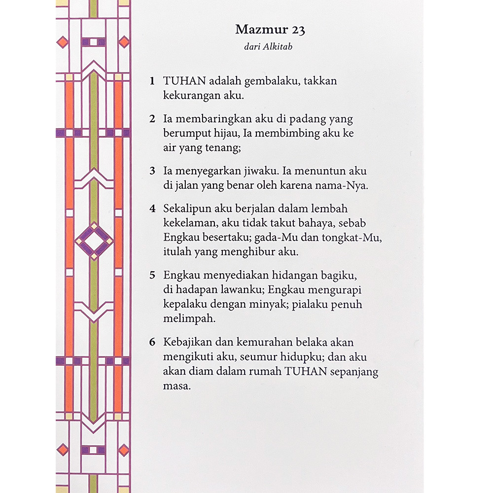 Mazmur 23 (Card 10-pack) - Christian Science Online Shop