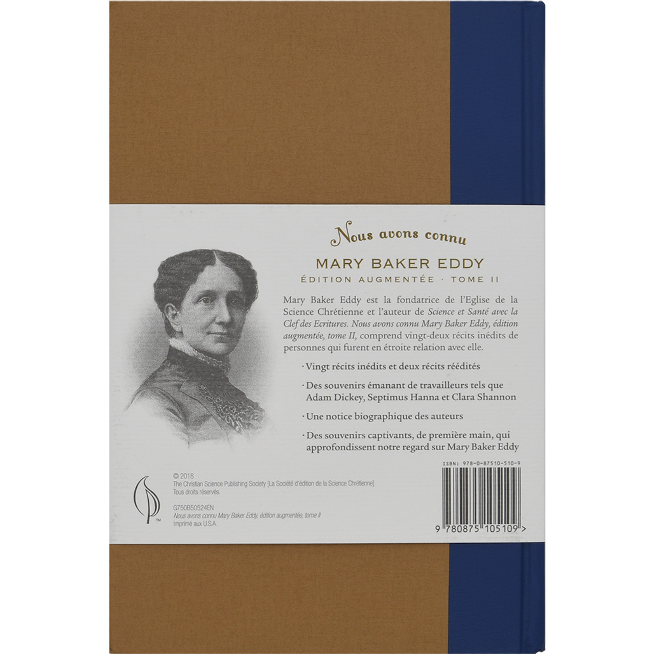 Nous avons connu Mary Baker Eddy, édition augmentée, tome 2 (Hardcover) - Christian Science ...