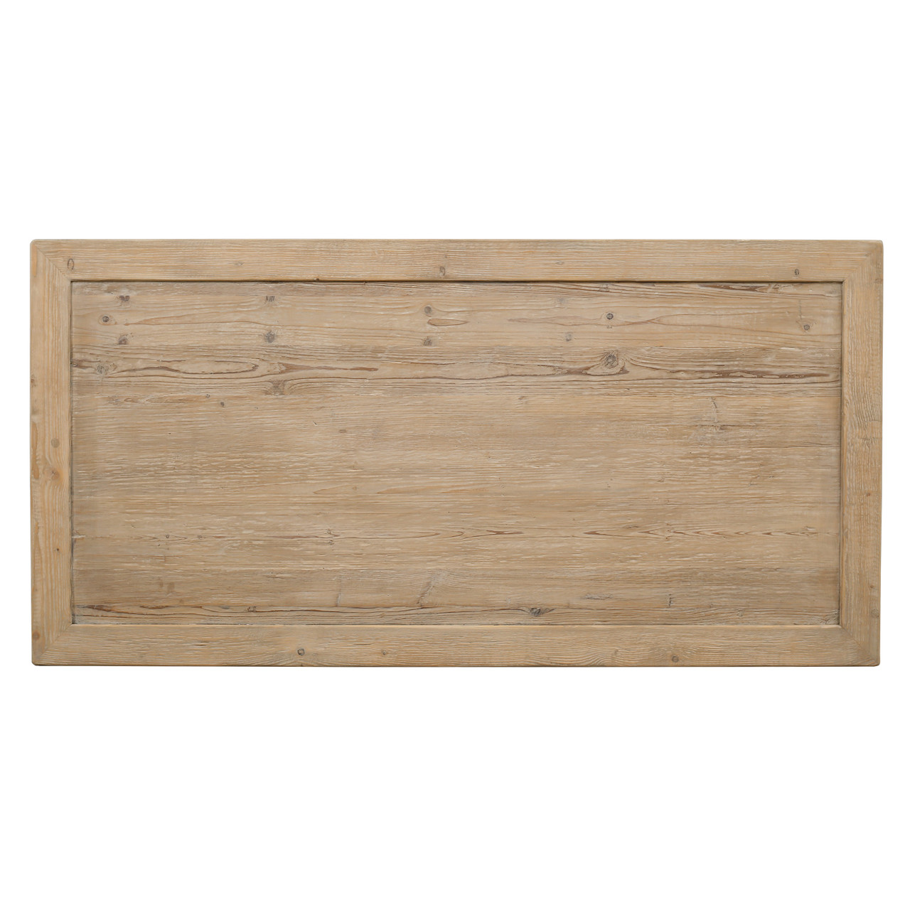 60x60 Capri Square Coffee Table with Arrow Shaped Legs Weathered ...