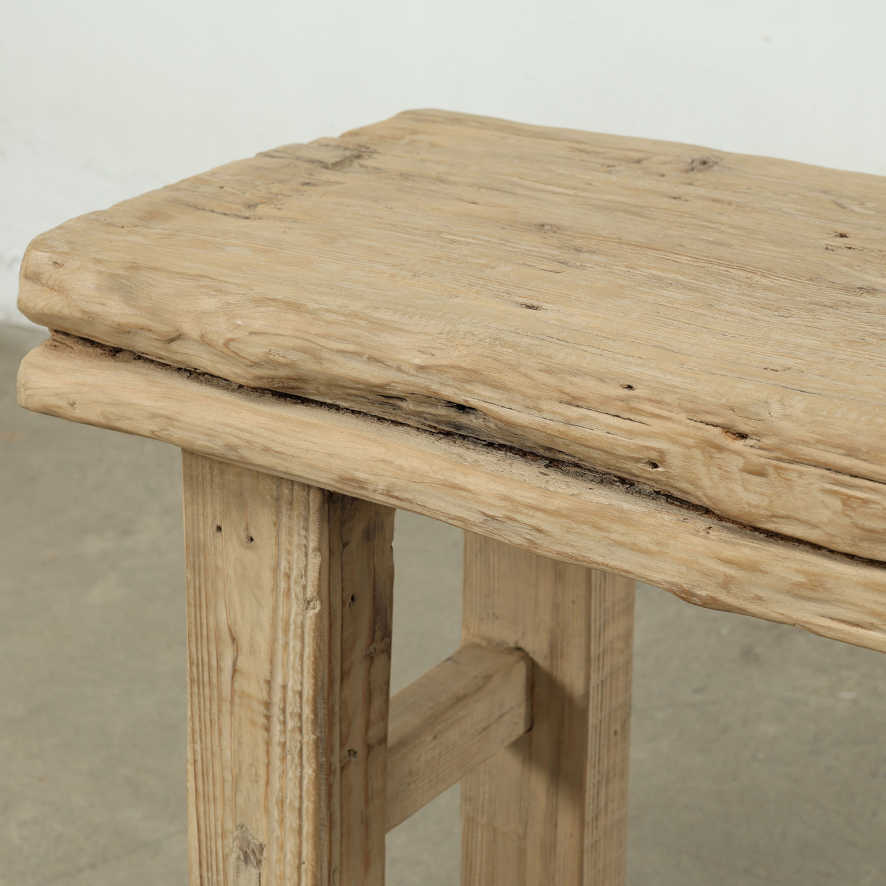 Seaside Slab Console-46"Wide Weathered Natural