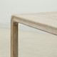 Ming Square Coffee Table Weathered Whitewash 39x39 - Lilys Living