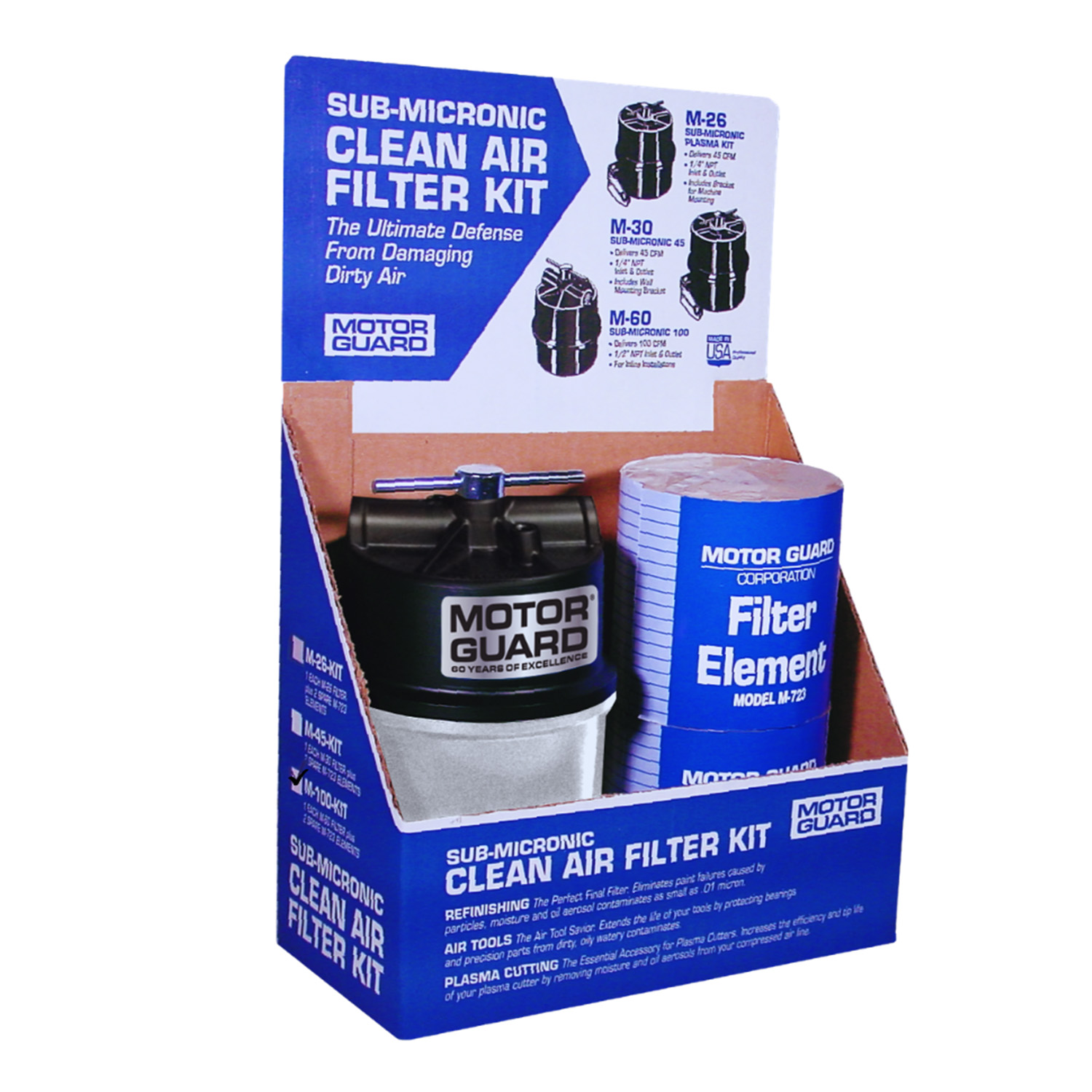 Motor Guard M100 Clean Air Filter Kit