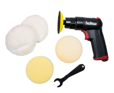 Jackco Pneustream PN30240 3" Compact Pistol Grip Polisher