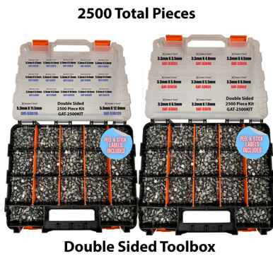 2500 Piece Self Piercing Rivet Kit