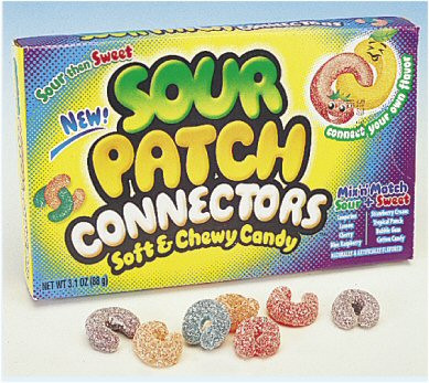 Sour Patch Connectors Box - CandyMachines.com