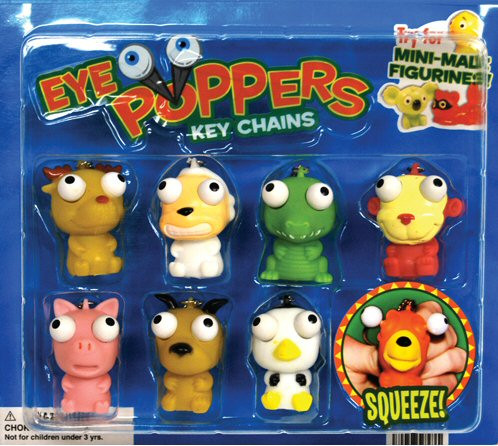 Eye Poppers with Mini Malz Vending Capsules (2-inch) - CandyMachines.com