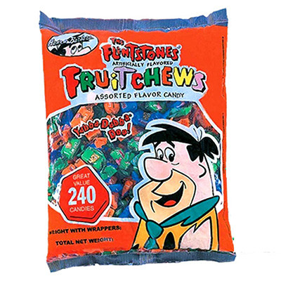 Flintstone Fruit Chews Candy (240 pieces) - CandyMachines.com