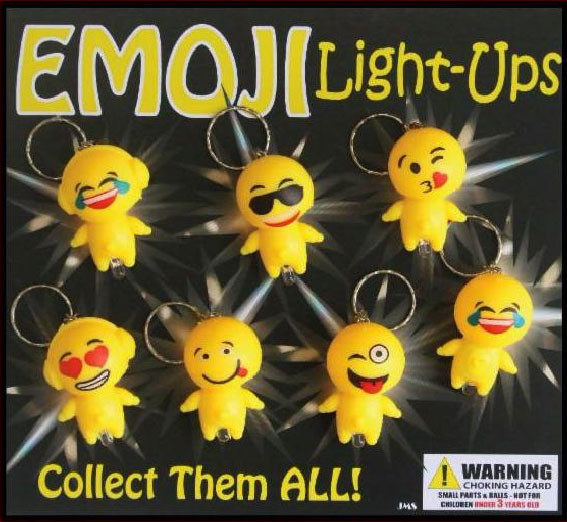 Emoji Light Ups Vending Capsules - CandyMachines.com