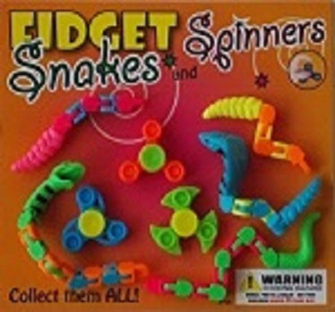 Fidget Snakes and Spinners Vending Capsules (2 in) - CandyMachines.com