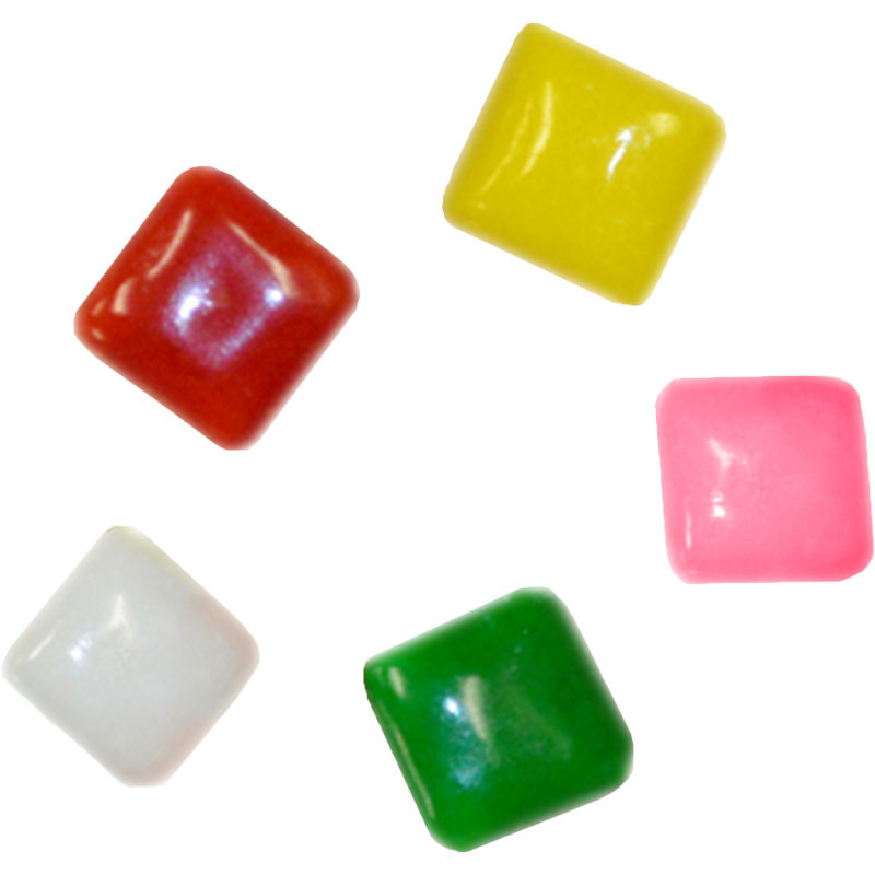 Chicky Chews Assorted Gum Tabs 2-inch Vending Capsules (2-inch ...