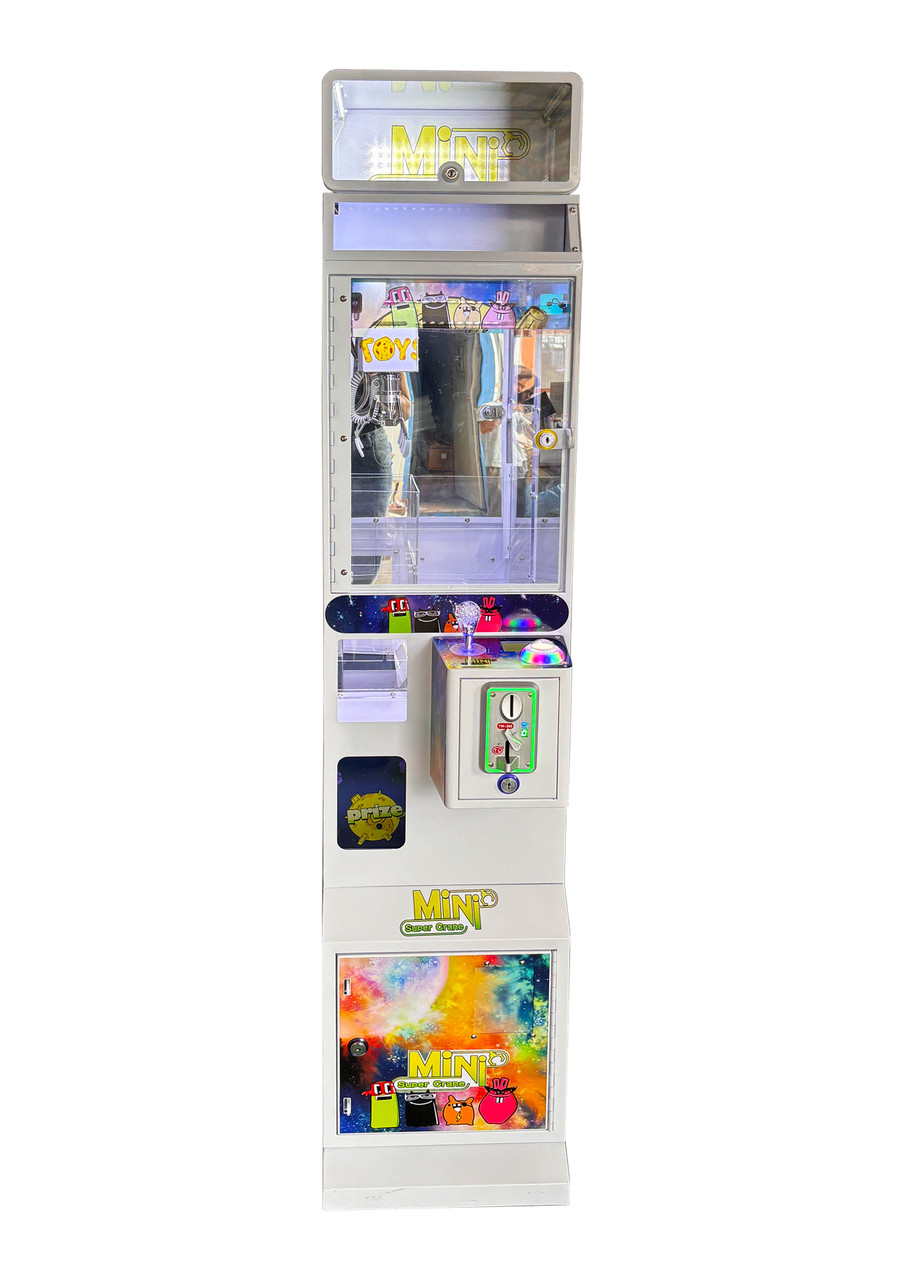 Blue Mini Crane Claw Vending Machine
