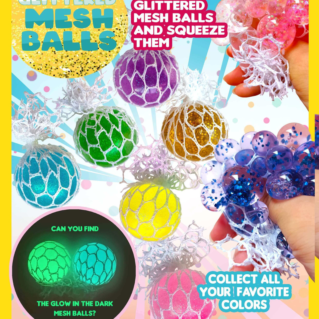 Mesh Balls Vending Capsules (2.5 inch) | Candymachines.com